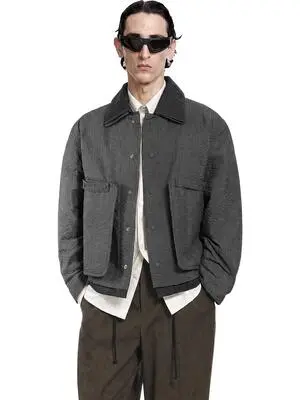 CRAIG GREEN Double Quilt Worker Jacket - Grey