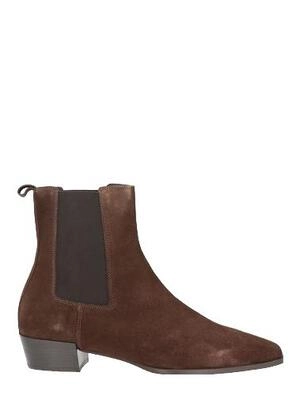 JONAK Papaye Ankle Boots Dark Size Leather - Brown