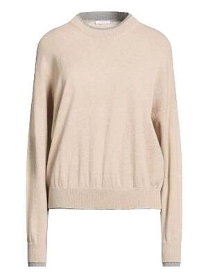 Peserico Sweater Size Wool, Cashmere, Polyester - Beige