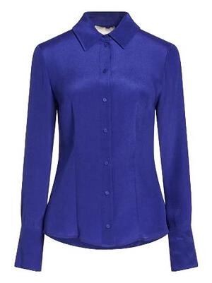 Momoni Shirt Size Acetate, Silk - Blue
