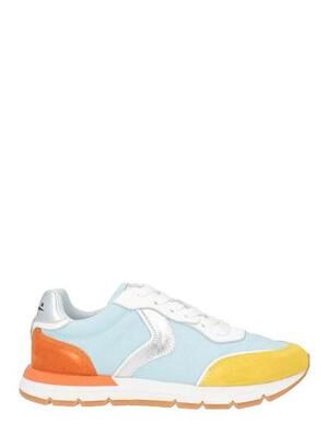 VOILE BLANCHE Sneakers Size Leather, Textile Fibers - Blue