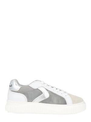 VOILE BLANCHE Sneakers Size Leather, Textile Fibers - Grey