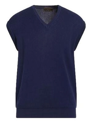 MOORER Sweater Size Cotton - Blue