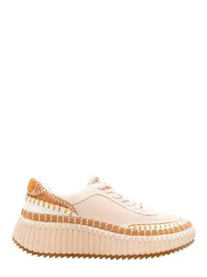 CHLOÉ Lace-up Platform Sneakers