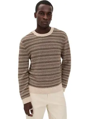 CORRIDOR Mini Stripe Crewneck Sweater - Multi