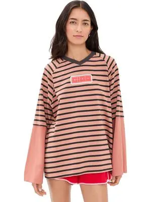 CIAO CIAO VACATION Double Trouble Tee - Pink