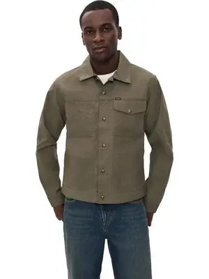 Filson Dry Wax Short Cruiser Jacket - Olive