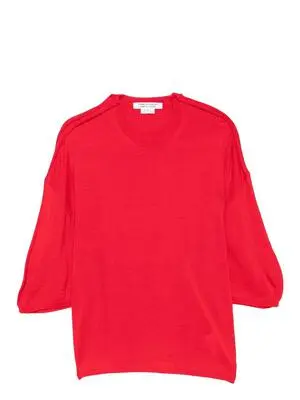 Comme Des Garçons Wool Blend Sweater Comme Des Ga - Red