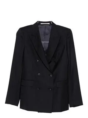 Tagliatore Double-breasted Wool Suit - Blue