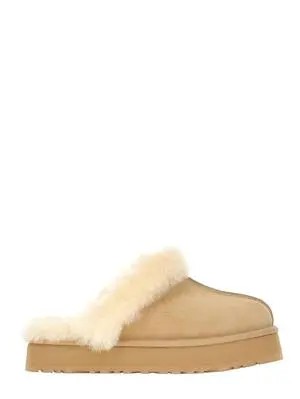 UGG UGG Disquette Slippers Beige