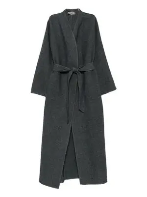 CORTANA Noon Wool Blend Coat - Blue