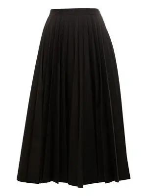 Junya Watanabe Wool Blend Skirt - Black