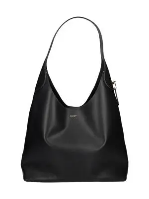 COACH Coach Brooklyn 39 Leather Hobo Bag Black