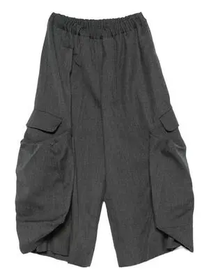 Comme Des Garçons Wool Trousers By - Grey