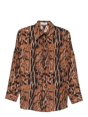 Alberto Biani Printed Silk Shirt - Multi