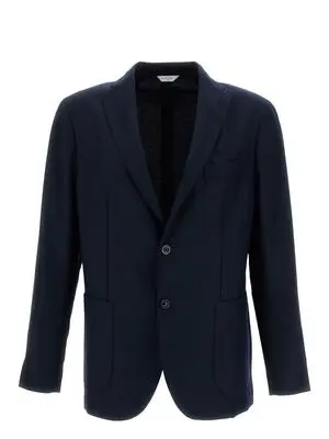 Boglioli Blazer Monopetto - Blu