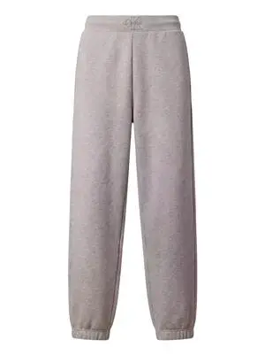 Calvin Klein Spacer Logo-embroidered Elasticated Track Pants Grey