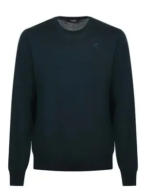 K-WAY Sebastien Crewneck Pullover - Black
