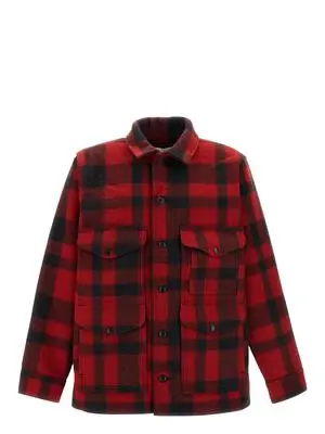 Filson Giacca Mackinaw Wool Cruiser - Rosso