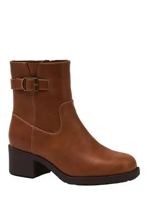 LANDS' END All Weather Heeled Boots Tan