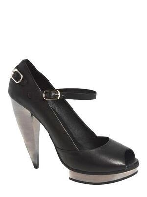 Jeffrey Campbell Terrestria Mary Jane Pump - Black
