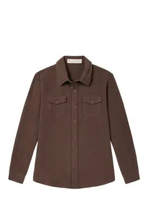 GOD'S TRUE CASHMERE Cashmere Shirt - Brown