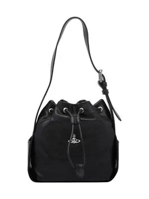 VIVIENNE WESTWOOD Stacey Bucket Bag - Black