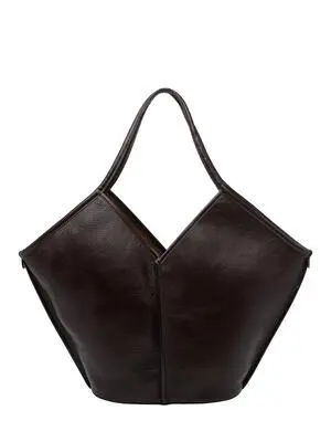 Hereu Hereu Women Calella Distressed Tote Bag Brown