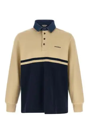 JW Anderson J.w.anderson Contrast Collar Polo Shirt - Multicolor