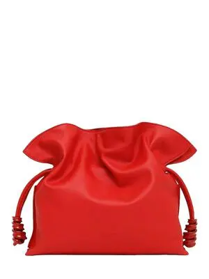 Loewe Loewe Women Falmenco Medium Leather Clutch Multicolor