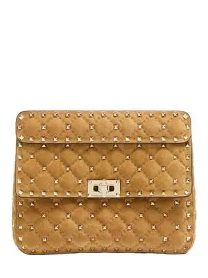 Valentino Garavani Rockstud Spike Medium Leather Shoulder Bag - Multicolor