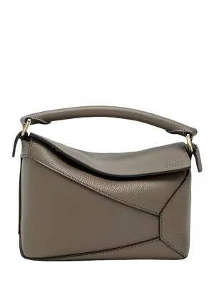 Loewe Puzzle Edge Mini Leather Handbag - Multicolor
