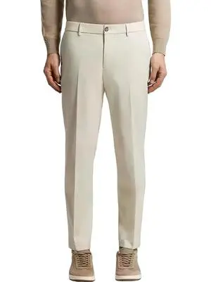 Peserico Pressed-crease Tailored Trousers - Neutrals