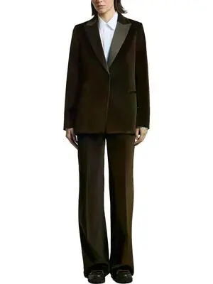 Peserico Peak-lapel Blazer - Brown