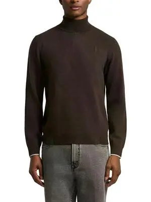 Peserico Roll-neck Sweater - Brown