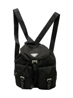 Prada 2000-2013 Tessuto Backpack - Black