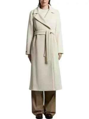Peserico Belted Notch-lapel Coat - Neutrals