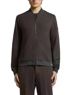 Peserico Zip-up Sweatshirt - Brown