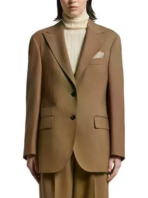 Peserico Single-breasted Blazer - Brown