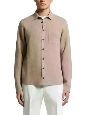 Peserico Button-up Chest-pocket Shirt - Neutrals