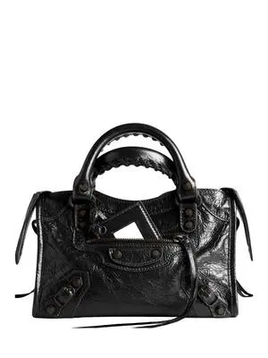 Balenciaga Le City Mini Leather Handbag - Multicolor