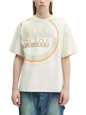 NAPAPIJRI S-tusco Logo-print T-shirt - Neutrals