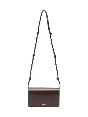 JIL SANDER Tangle Leather Wallet On Chain - Multicolor