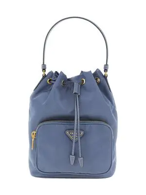 Prada Duet' Bucket Bag - Blue