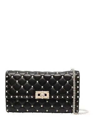 Valentino Garavani Rockstud Spike Small Leather Shoulder Bag - Multicolor