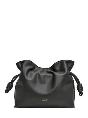 Loewe Loewe Women Flamenco Medium Leather Clutch Multicolor