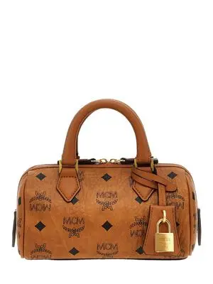 Mcm Ella Boston Mini' Handbag - Brown