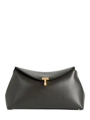 TOTEME Toteme Women T-Lock Leather Clutch Multicolor