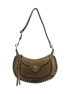 Isabel Marant Étoile Oskan Moon Suede Shoulder Bag - Brown
