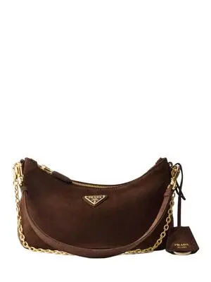Prada Suede Mini-bag Brown